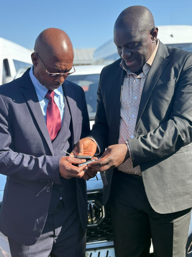 EC EDUCATION HANDS OVER 8 BUSSES TO SPECIAL SCHOOLS